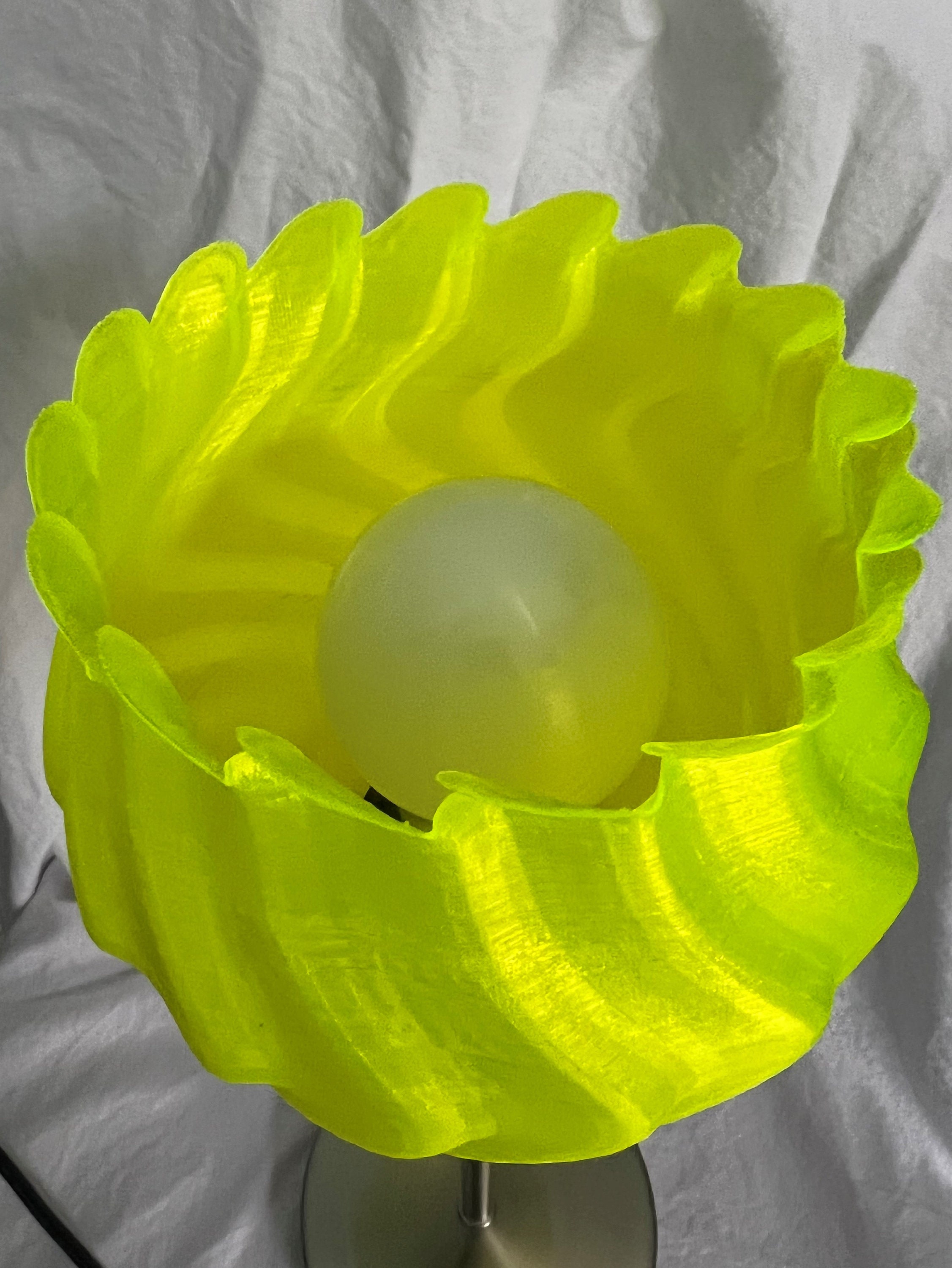 Lamp With 3d Printed Shade - Etsy