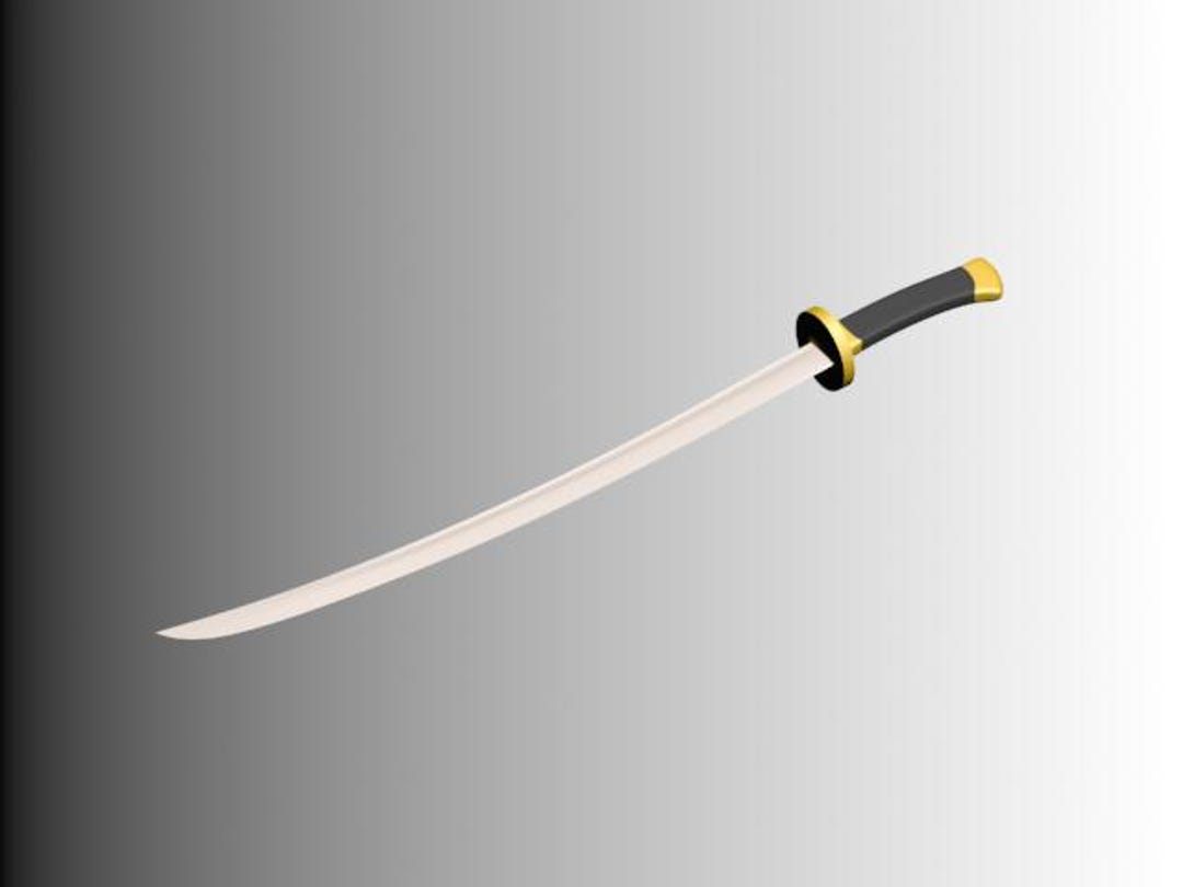 Chinese Dao Sword Minature STL File - Etsy