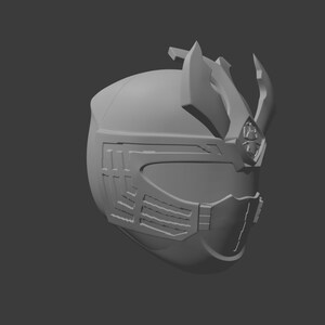 Crimson Thunder and Navy Thunder Hybrid Power Ranger Helmet Digital ...