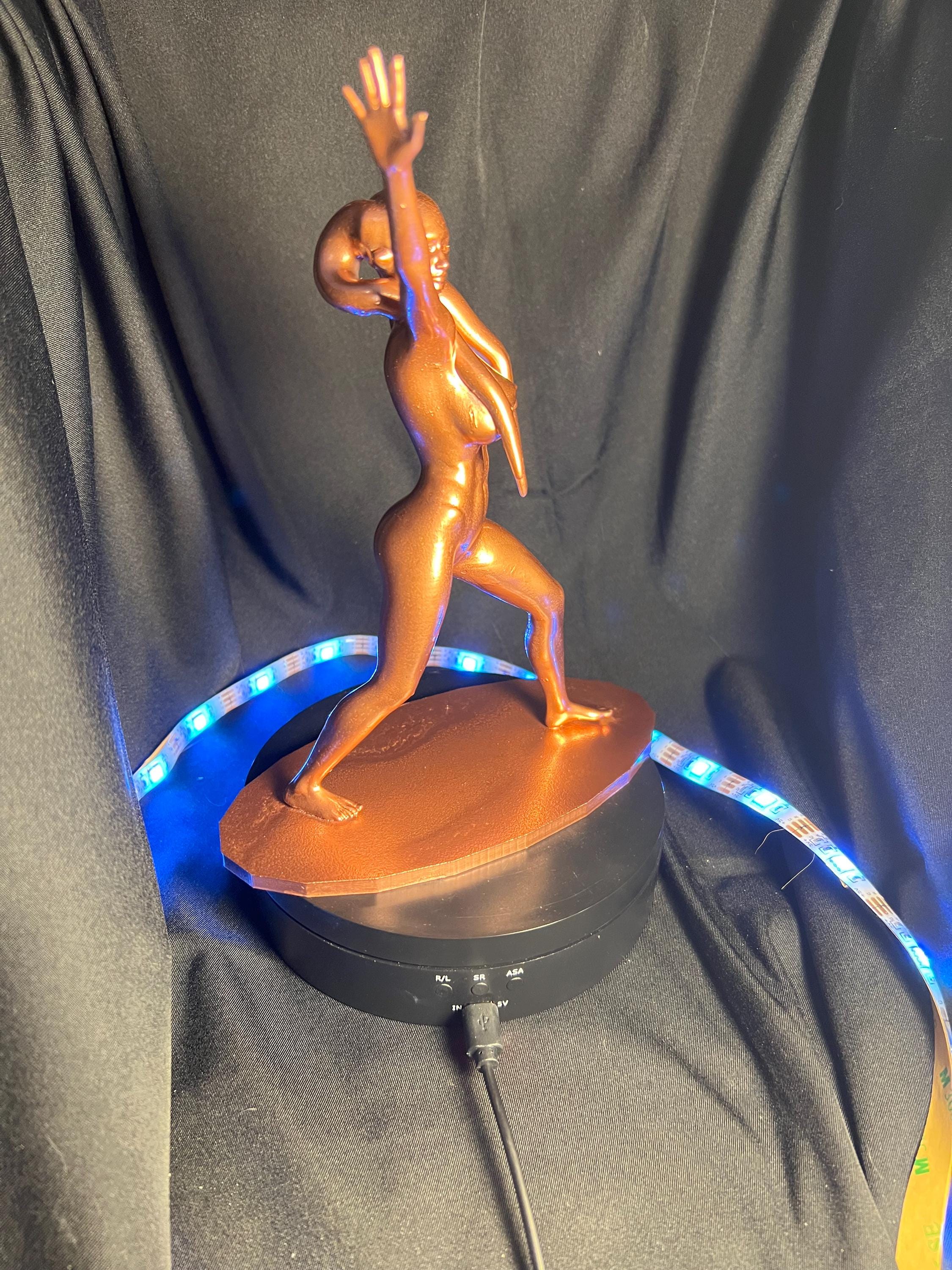 Nude Twilek Woman Figure Dancing Alien Girl Model Etsy