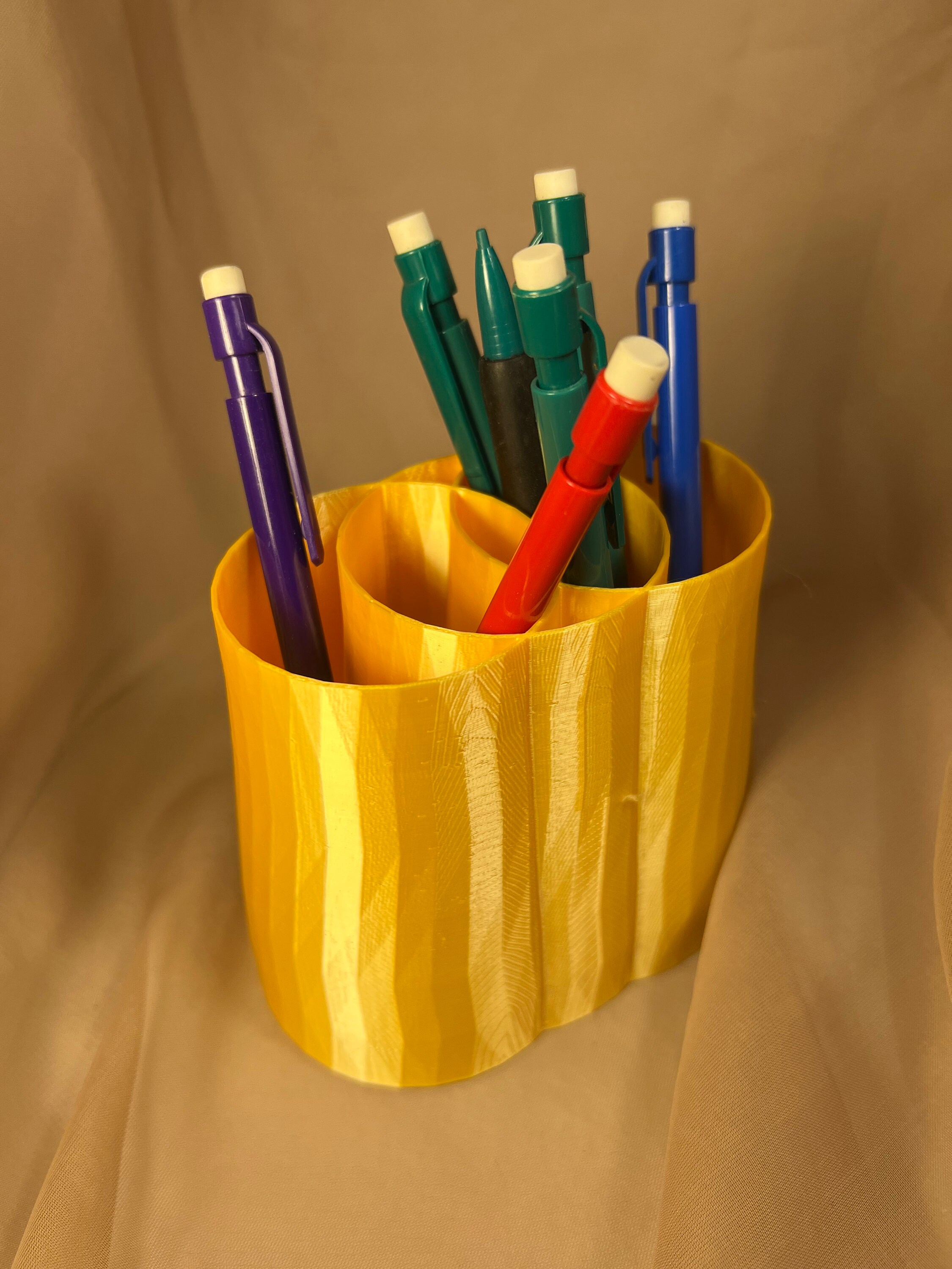 3 Way Divided Pencil Holder - Etsy