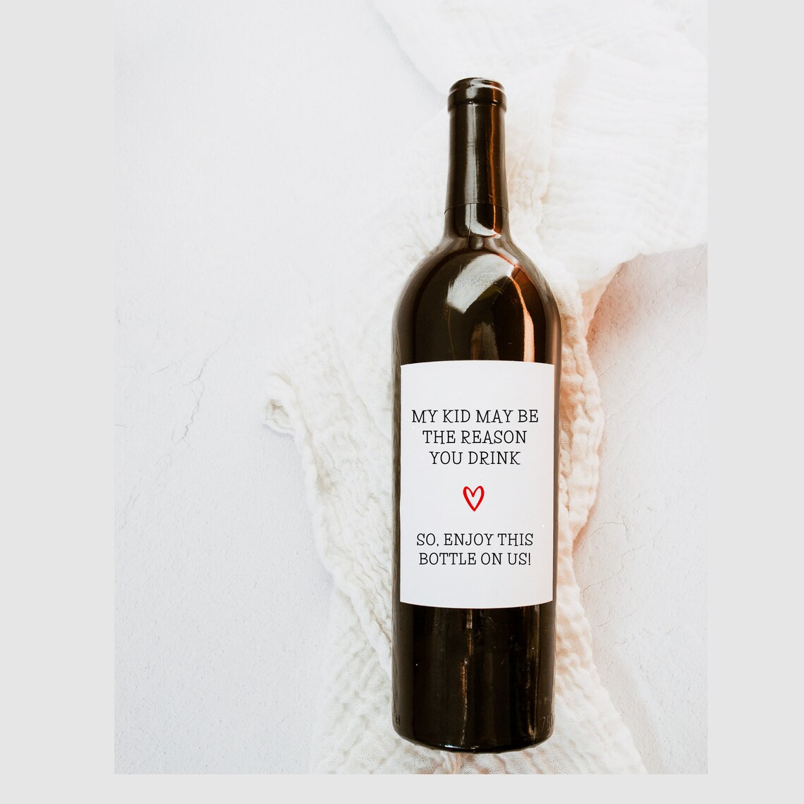 My Kid May Be the Reason You Drink, Teacher Appreciation Gift, Teacher ...