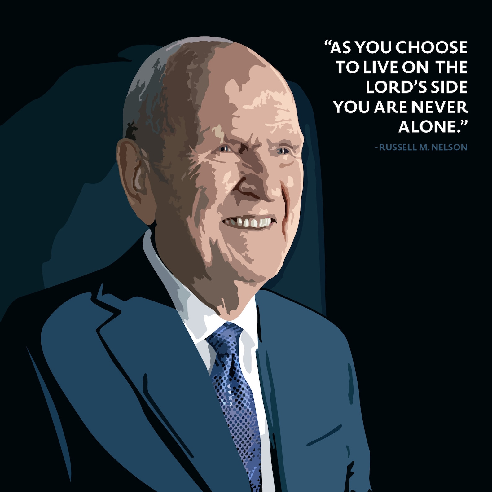 Russell M. Nelson Portrait - Etsy