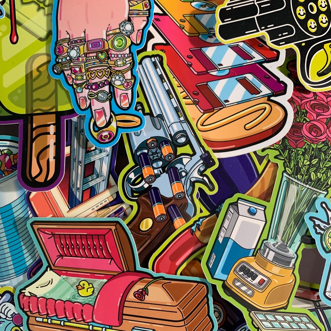 Sticker 5 Pack - Etsy