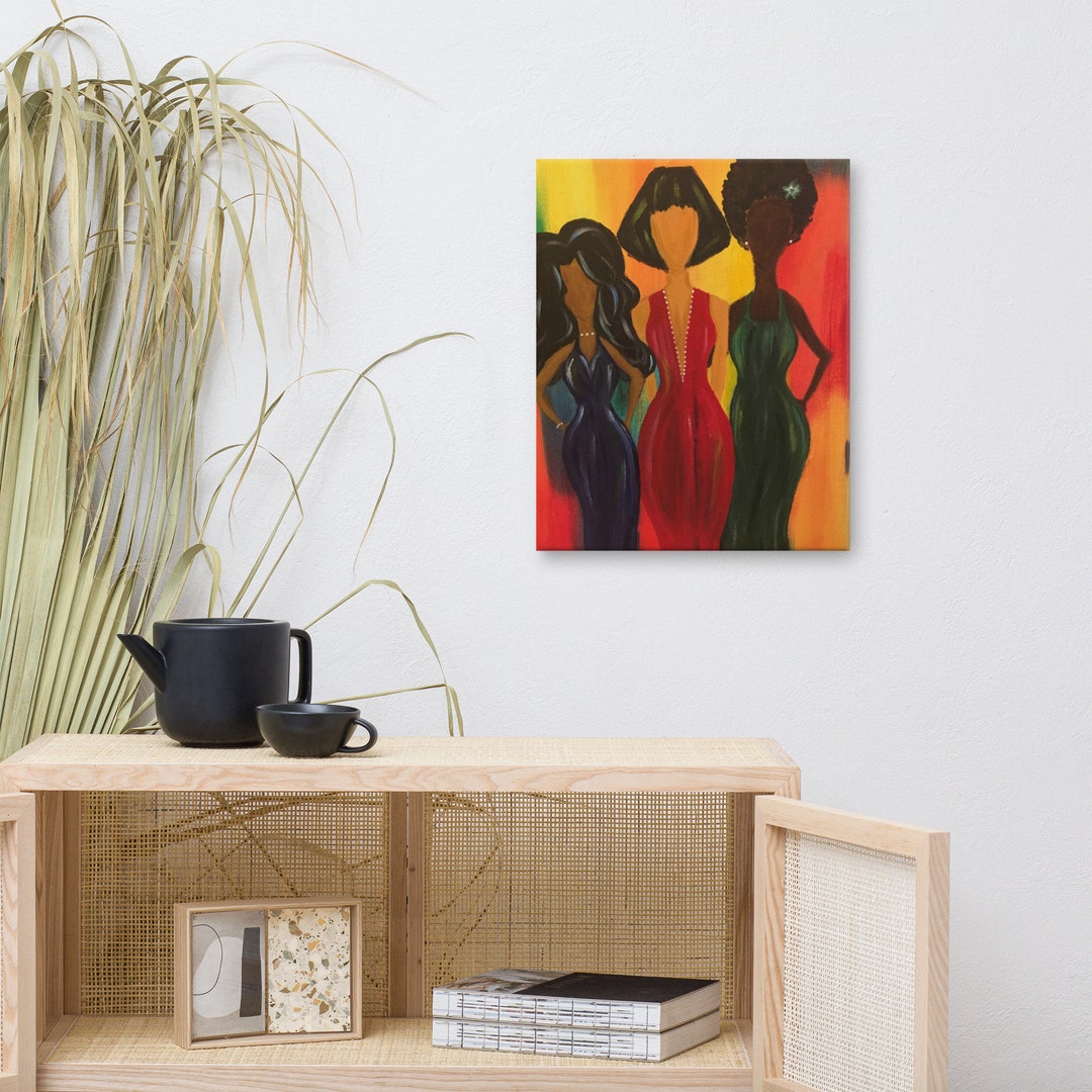 Female Future Canvas - Etsy