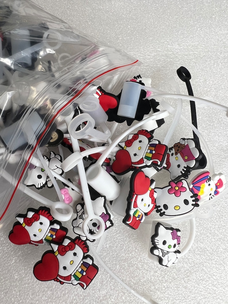 Fun Straw Covers - Etsy