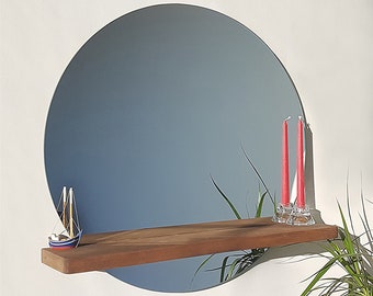 Mirror With Shelf - Etsy