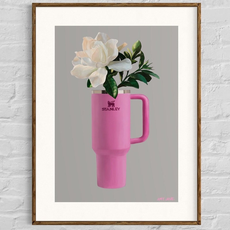 Floral Stanley Cup - Etsy