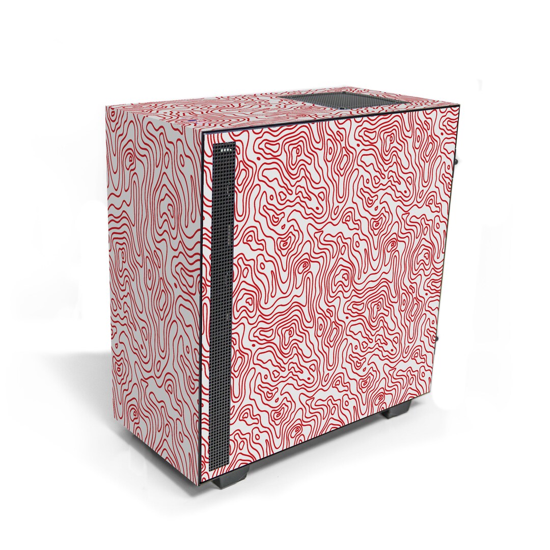 Red Topo NZXT H510 PC Case Skin Custom Computer Case Skin - Etsy Canada