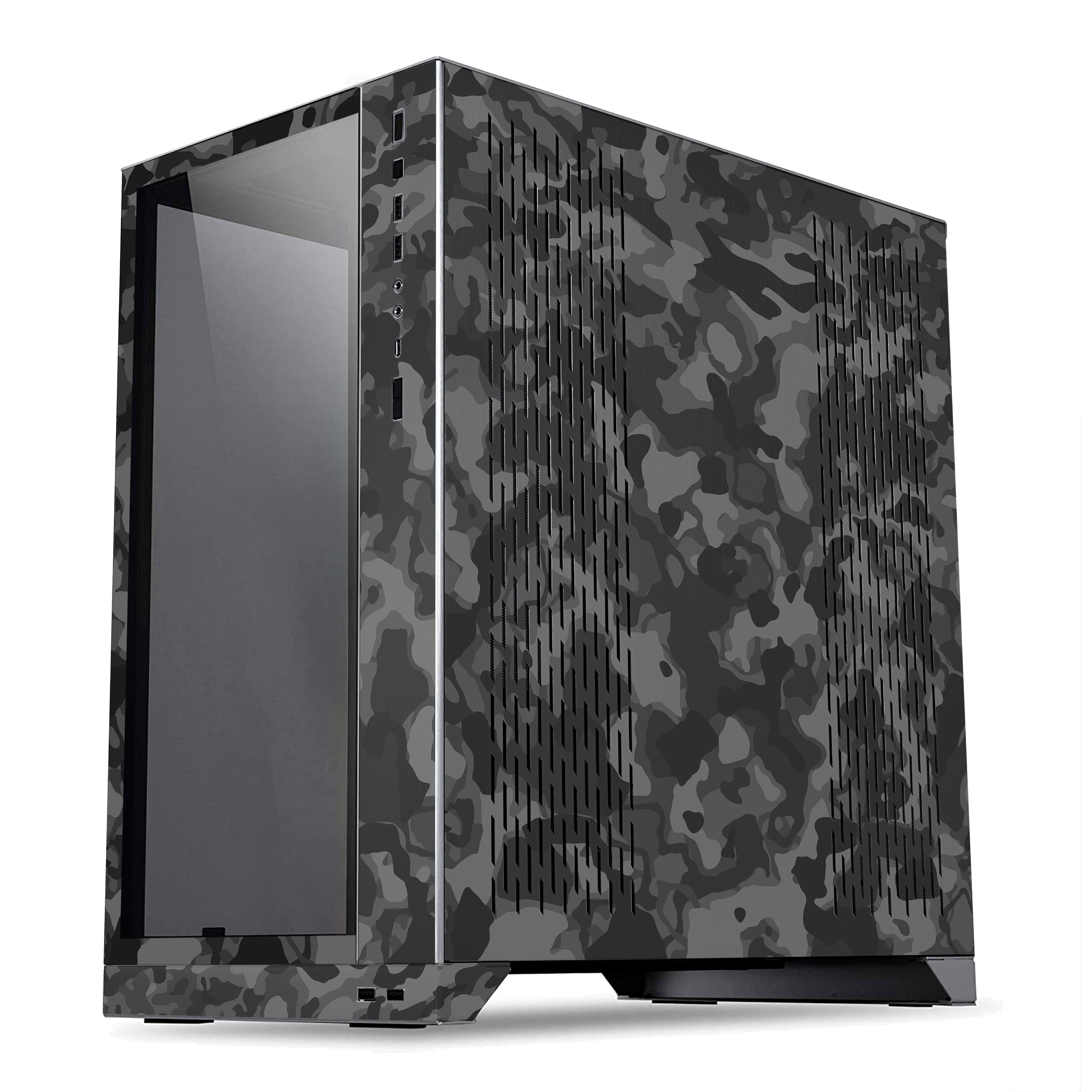 Black Camo Lian Li O11D XL PC Case Skin Custom Computer Case Skin Decal ...