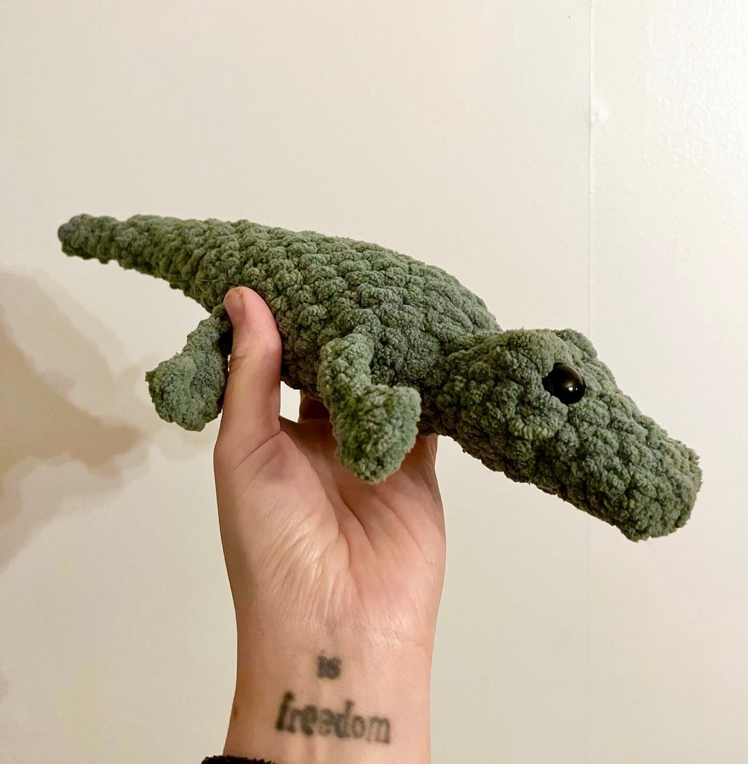 Baby Alligator Plush - Made to Order - Etsy