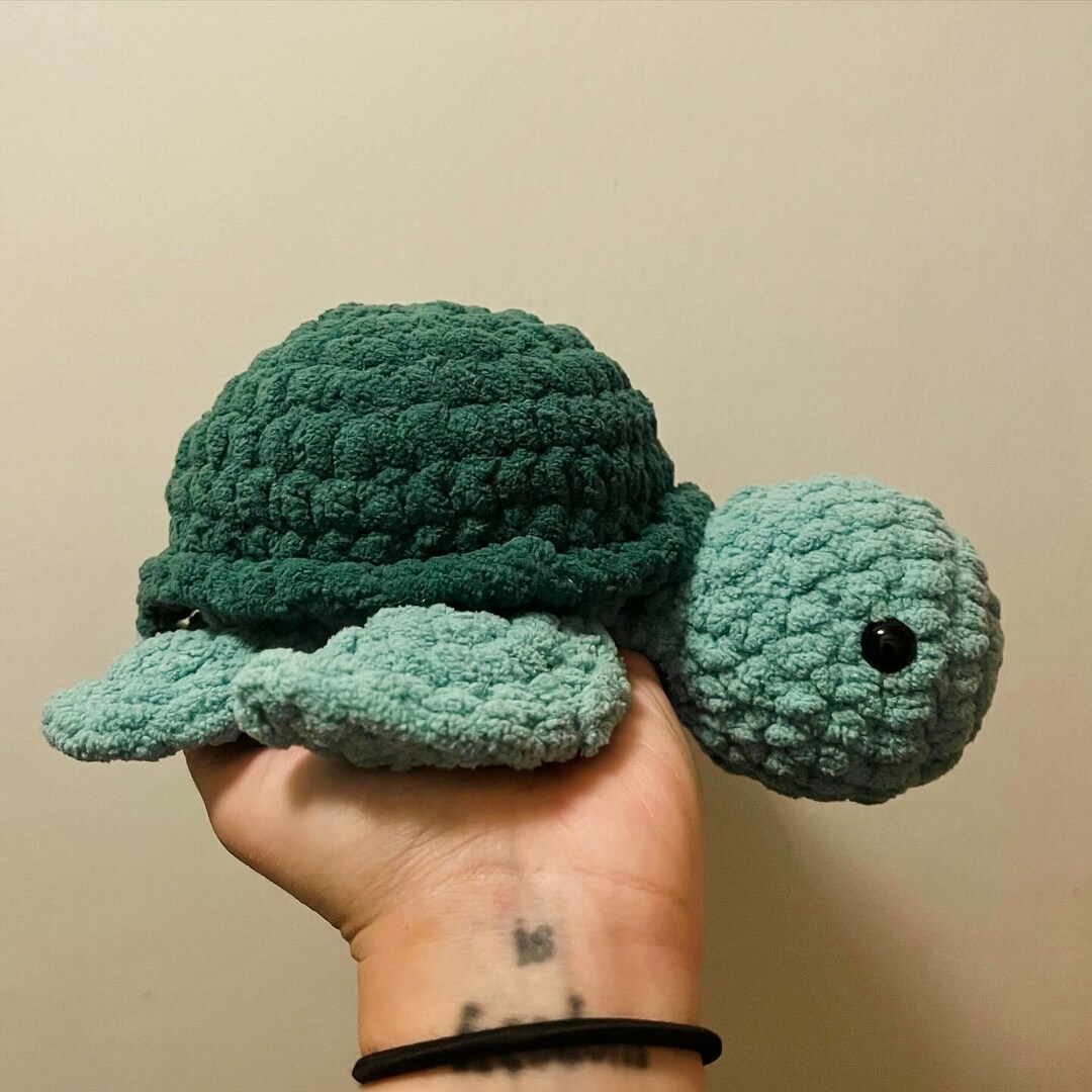 Sea Turtle Stuffie - Made to Order - Etsy