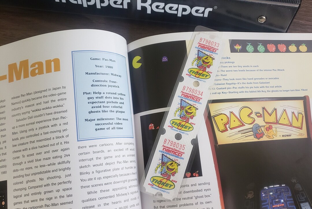 Retro Arcade Bookmarks Made From Vintage Skee-ball & Redemption Game ...