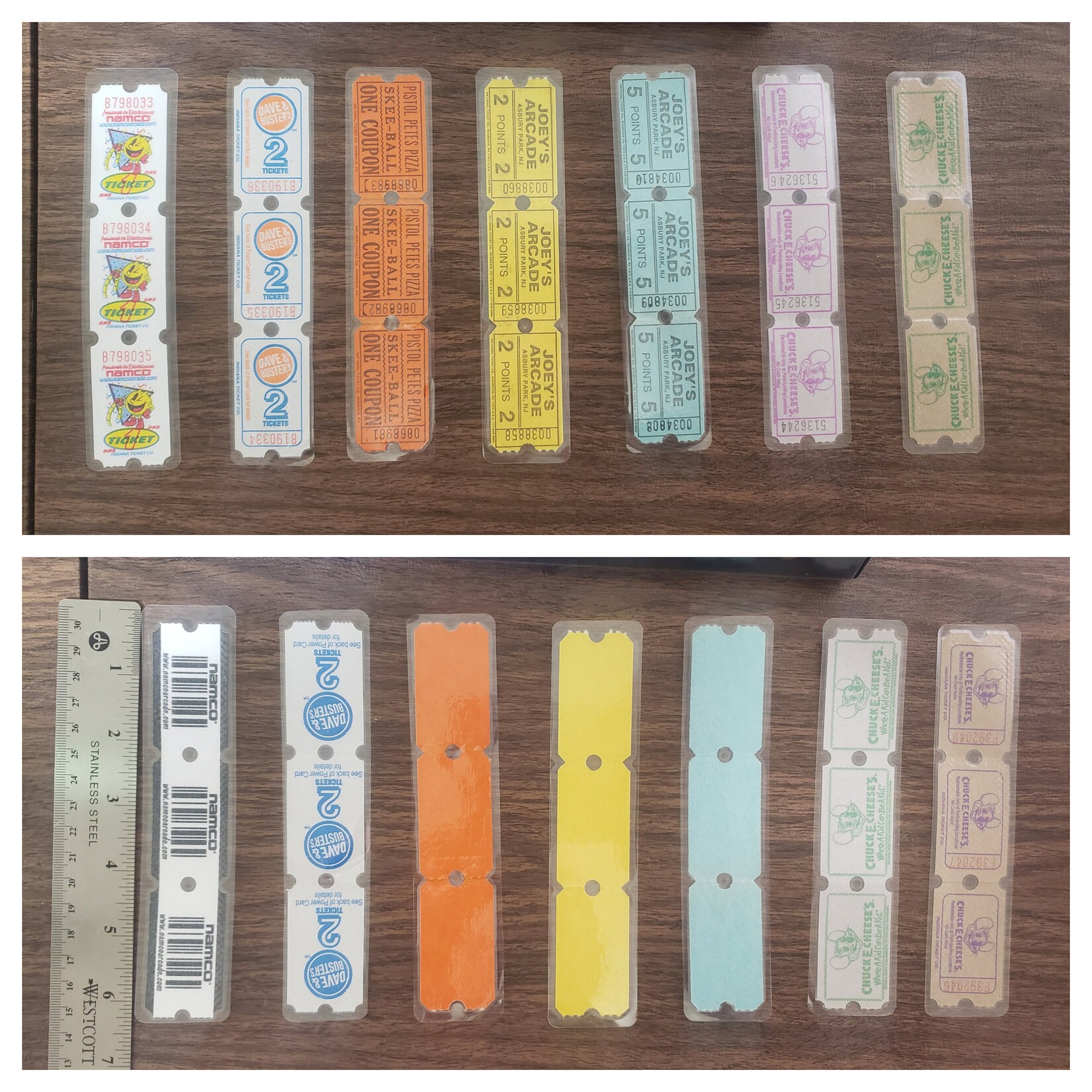Retro Arcade Bookmarks Made From Vintage Skee-ball & Redemption Game ...