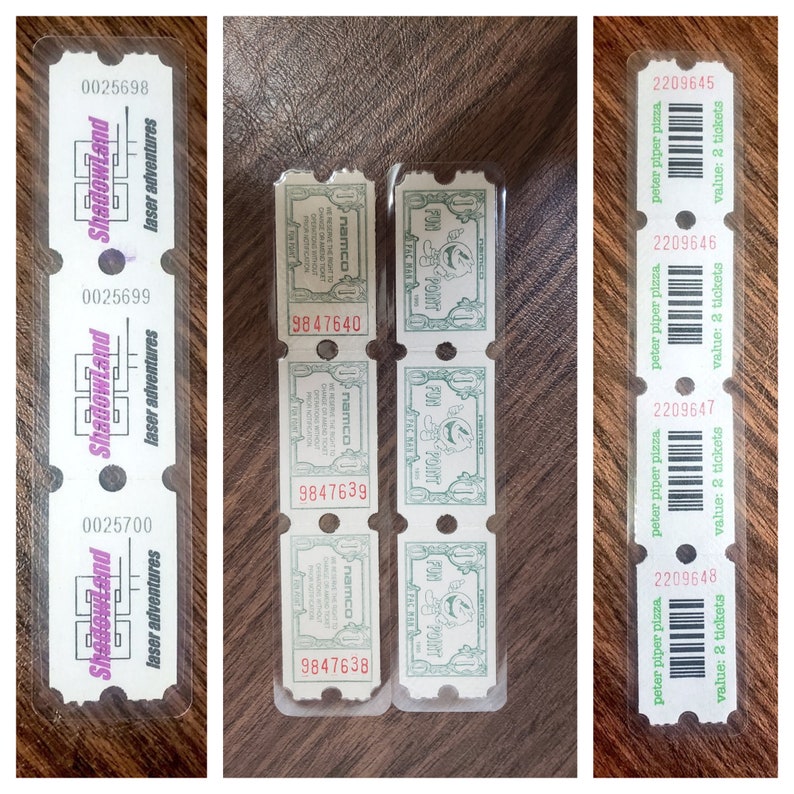 Retro Arcade Bookmarks Made From Vintage Skee-ball & Redemption Game ...