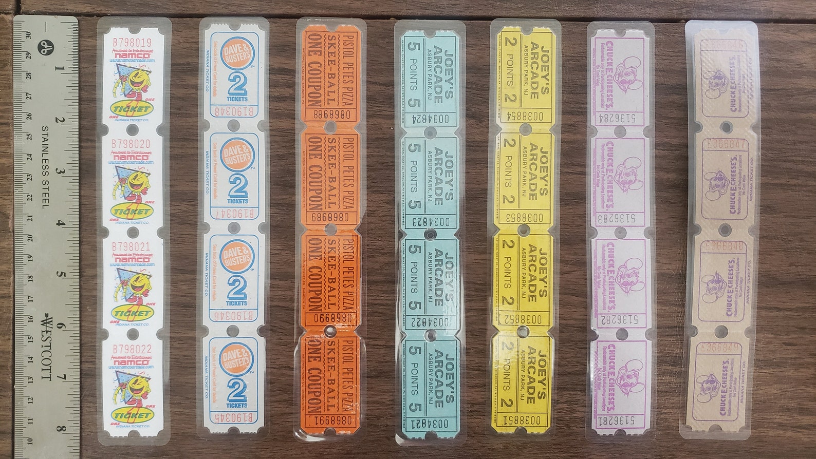 Retro Arcade Bookmarks Made From Vintage Skee-ball & Redemption Game ...