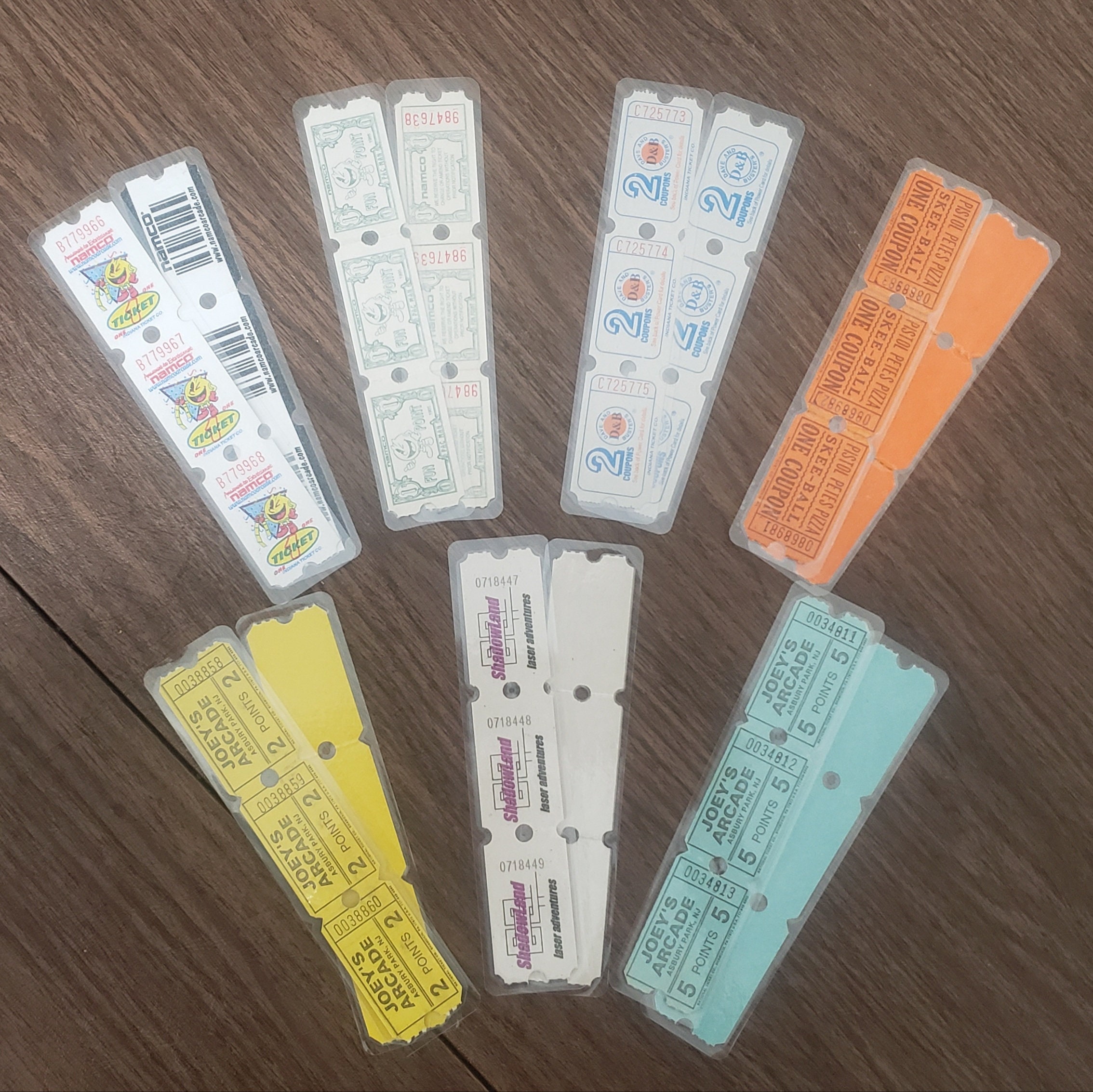 Retro Arcade Bookmarks Made From Vintage Skee-ball & Redemption Game ...