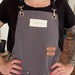 Chef Apron With Pockets for Chef Gift Idea Personalized Chef Custom ...