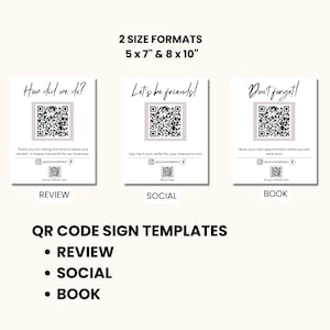 Hair Stylist Bundle Salon Business Template Cancellation Policy Form ...