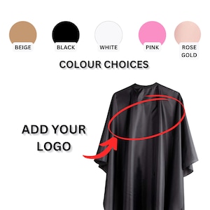 Bulk Salon Cape Custom Hair Stylist Cape Personalized Logo Hair Salon ...