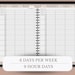 Salon Digital Appointment Book Hair Salon Digital Planner Hairstylist ...
