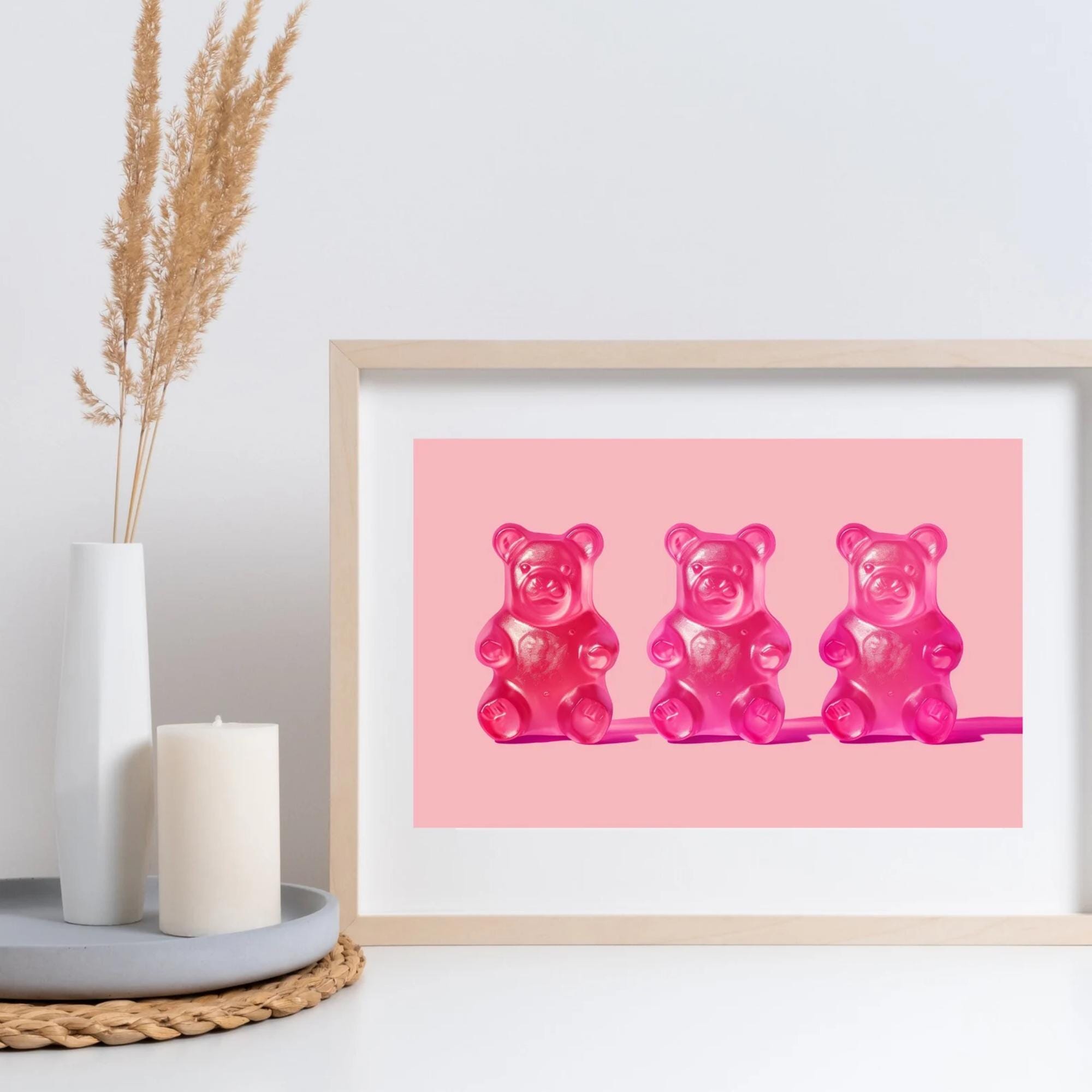 Candy Wall Art Modern Pop Art Decor Colorful Kitchen Print Fun Bathroom ...