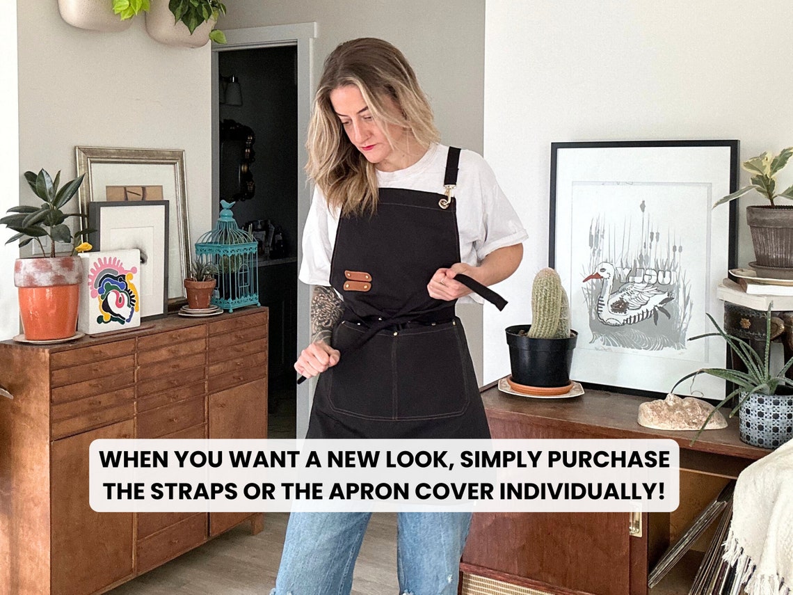 Custom Barber Apron With Pockets Personalized Hairdresser - Etsy Canada