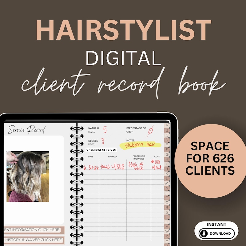 Salon Client Paperwork - Etsy