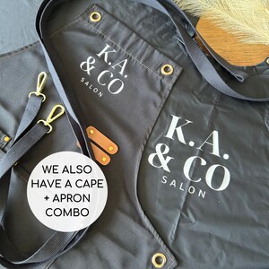 Bulk Salon Cape Custom Hair Stylist Cape Personalized Logo Hair Salon ...