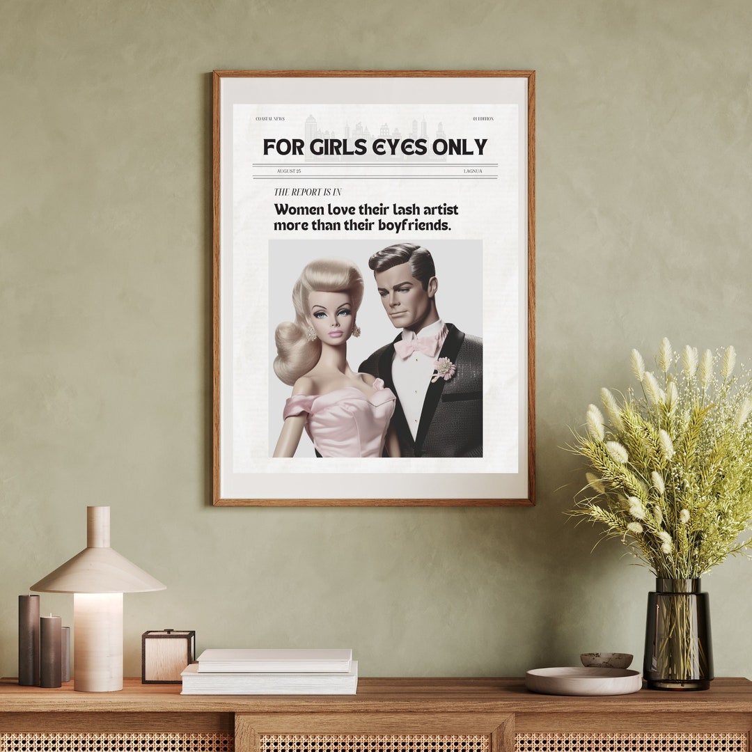 Lash Artist Decor Lash Tech Business Spa Decor for Walls Lash Artist ...