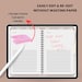 Salon Digital Appointment Book Hair Salon Digital Planner Hairstylist ...