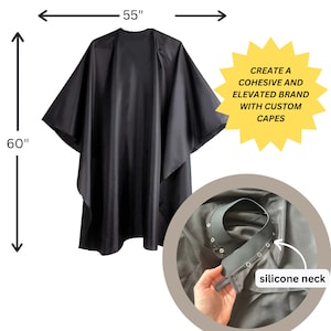 Custom Salon Cape Hair Salon Personalized Hair Cutting Cape Custom Hair Stylist Cape Barbershop ...