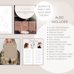 Hairstylist Course Template Online Ebook Course Manual Hair Dresser ...