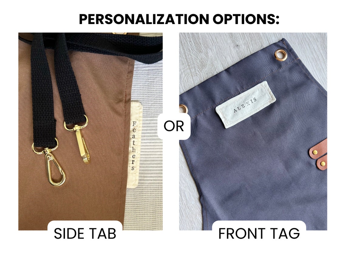 Custom Barber Apron With Pockets Personalized Hairdresser - Etsy