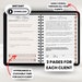 Client Record Book Hair Stylist Digital Planner Hairstylist Client ...