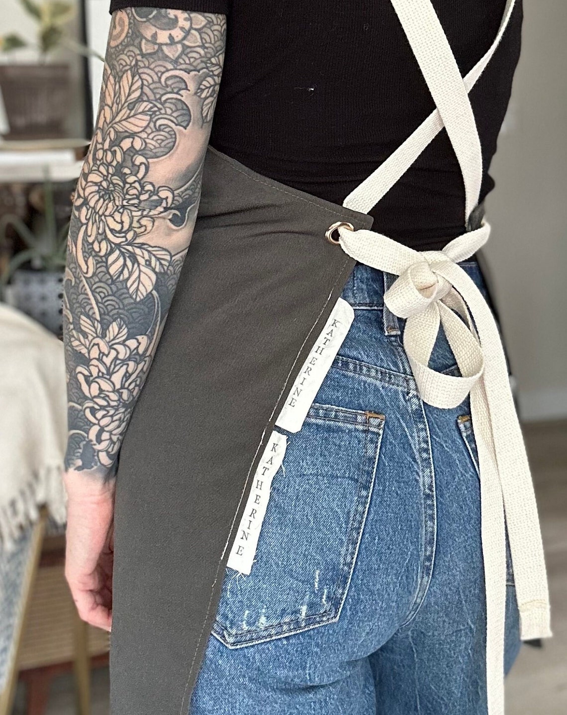 Custom Barber Apron With Pockets Personalized Hairdresser - Etsy Canada