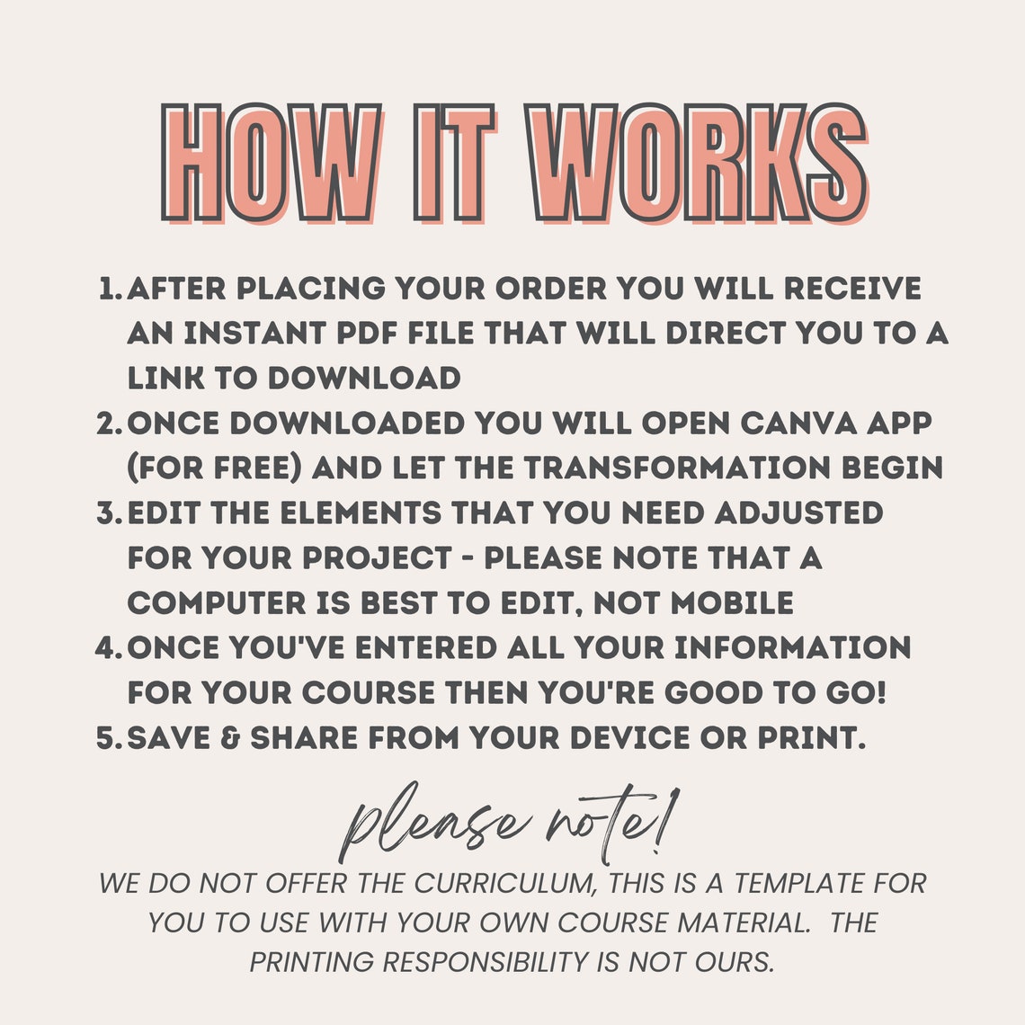 Hairstylist Course Template Online Ebook Course Manual Hair Dresser ...