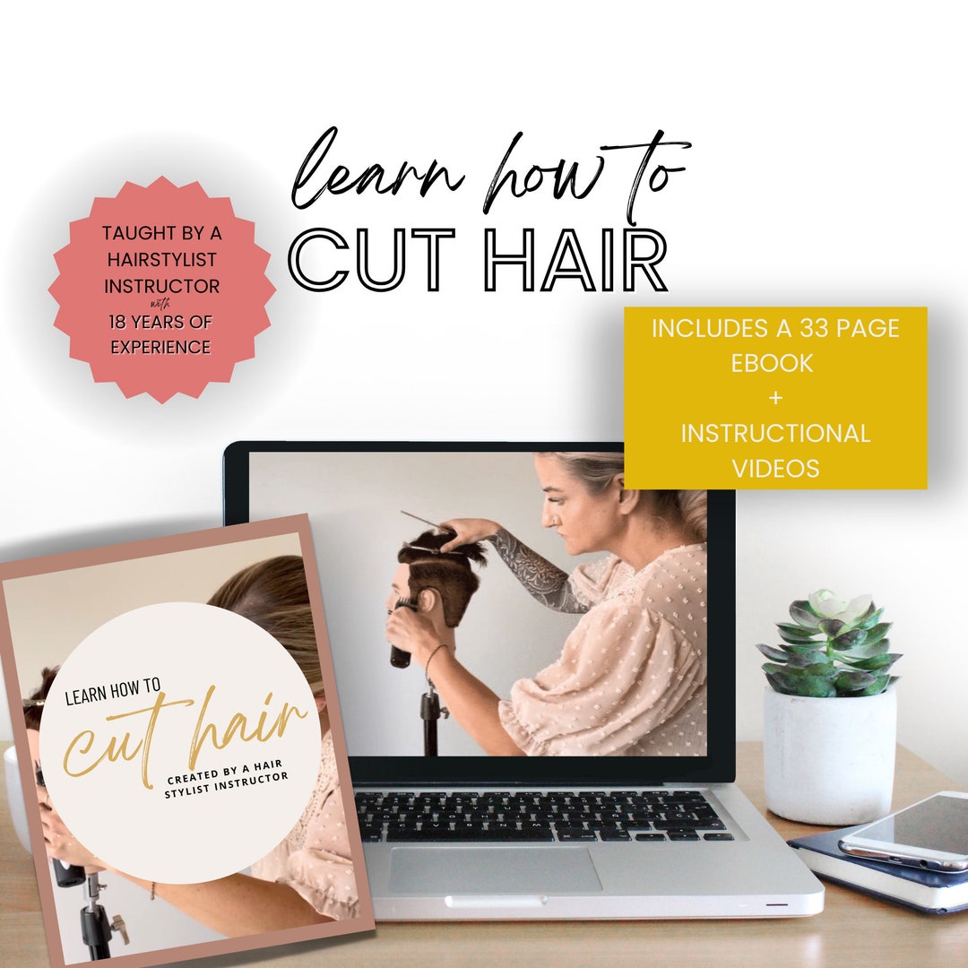Online Haircutting Course Step by Step Guide Learn How to Cut Hair ...