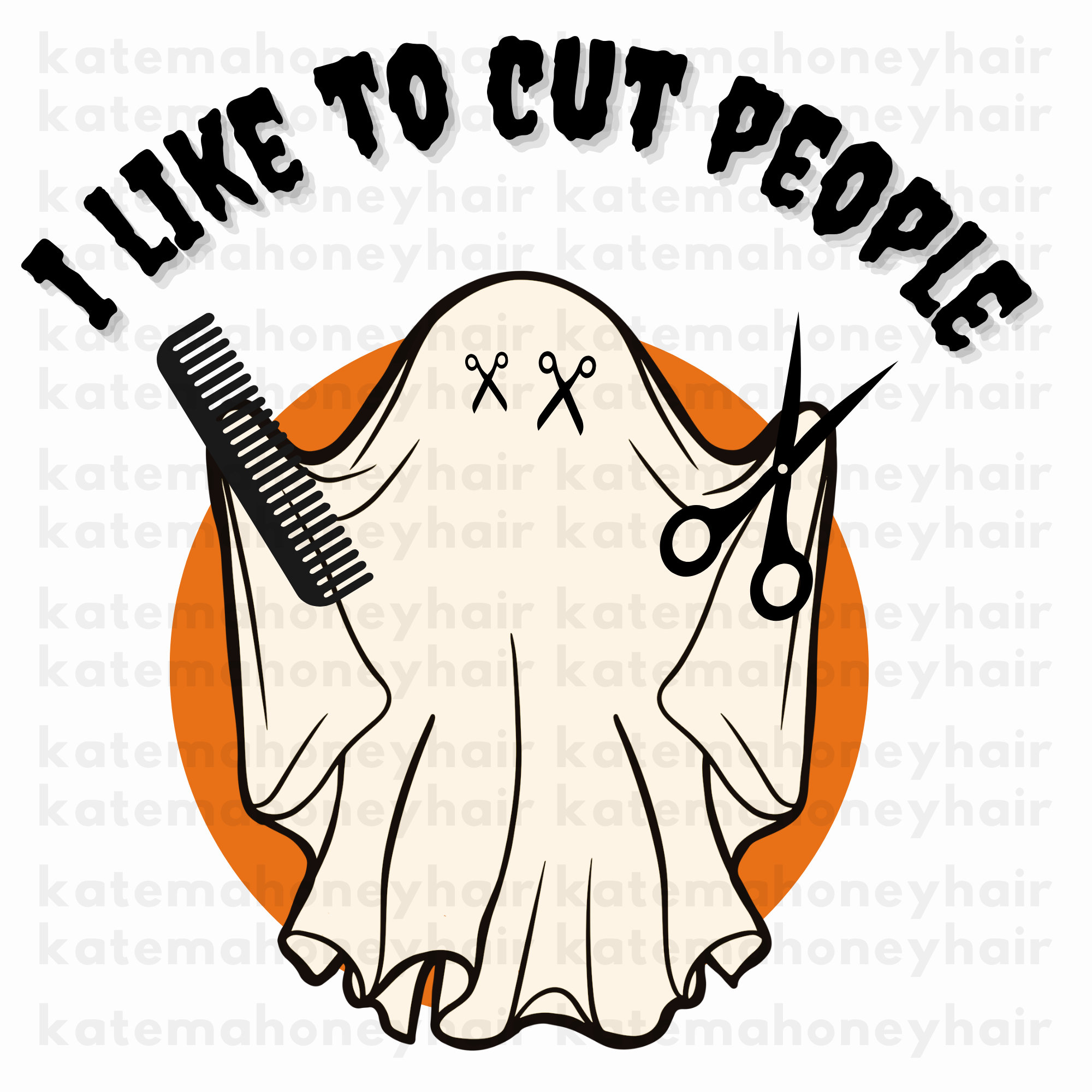 Hairstylist PNG Halloween Hair Salon Halloween Clip Art PNG - Etsy