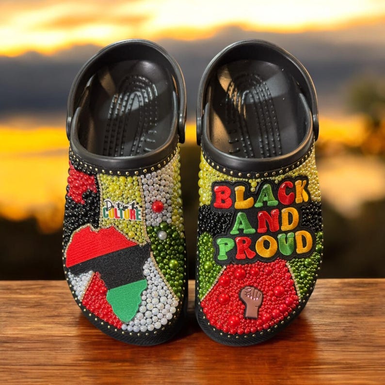 Women's Custom Rhinestone Empowerment Crocs-bling Crocs - Etsy