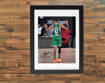 Jayson Tatum Autograph - Etsy