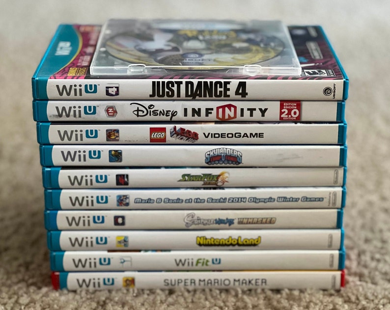 Nintendo Wii U Games - Etsy