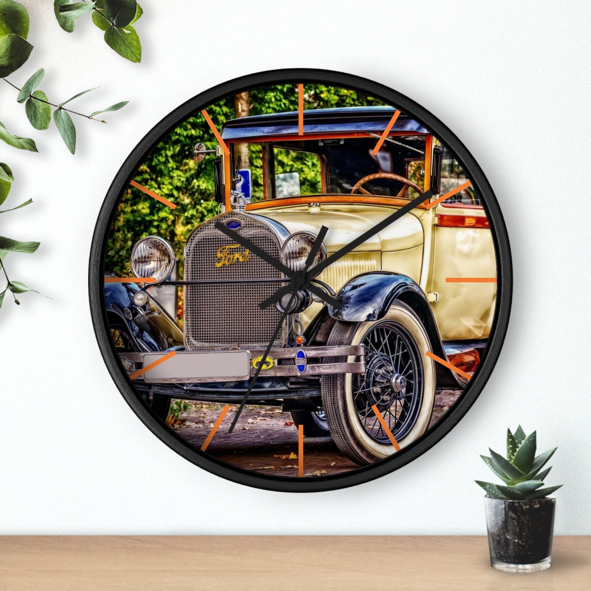 Classic Car Clock - Etsy
