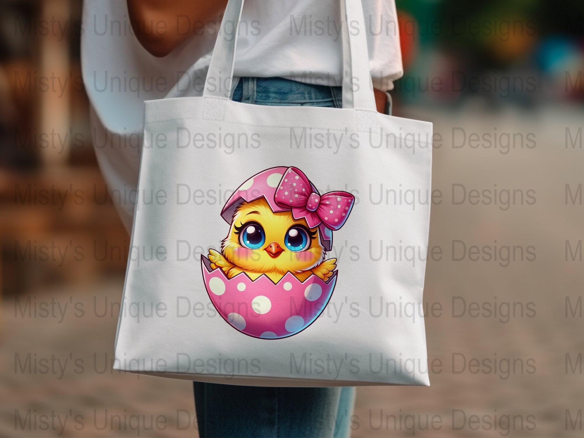 Cute Easter Chick Clipart, Digital Download, Yellow Chick in Egg PNG ...