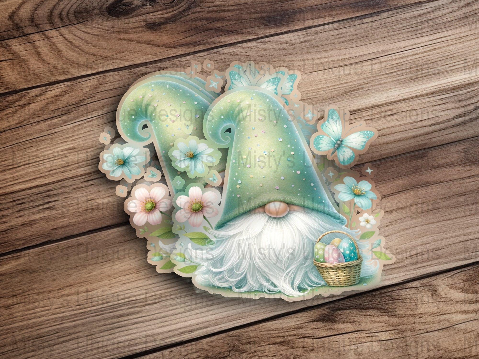 Easter Gnome Set of 4 Clipart Pngs, Spring Digital Download, Gnome Bundle Design, Gnome With ...