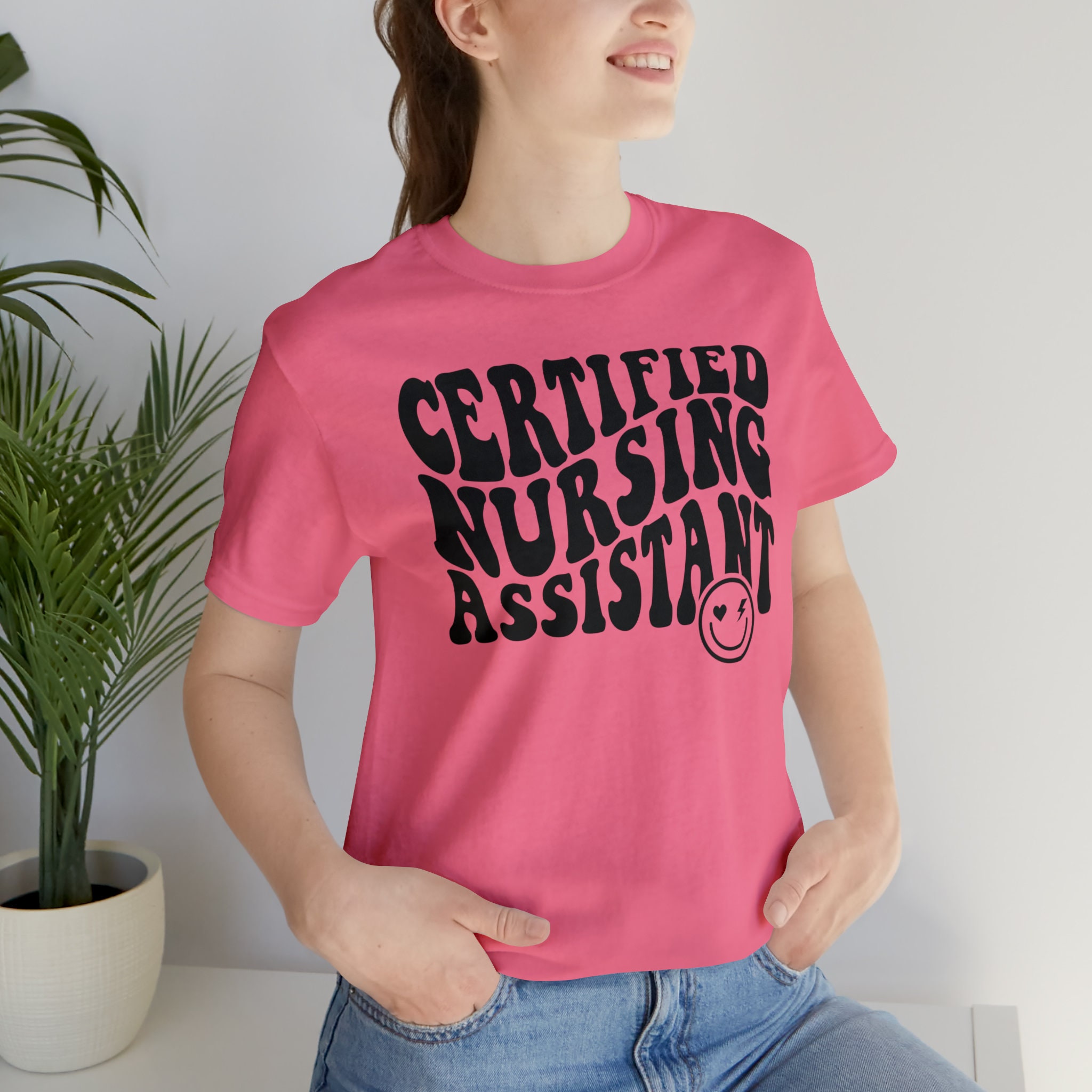 Retro Style Certified Nursing Assistant Shirt Certified Nurse Aide