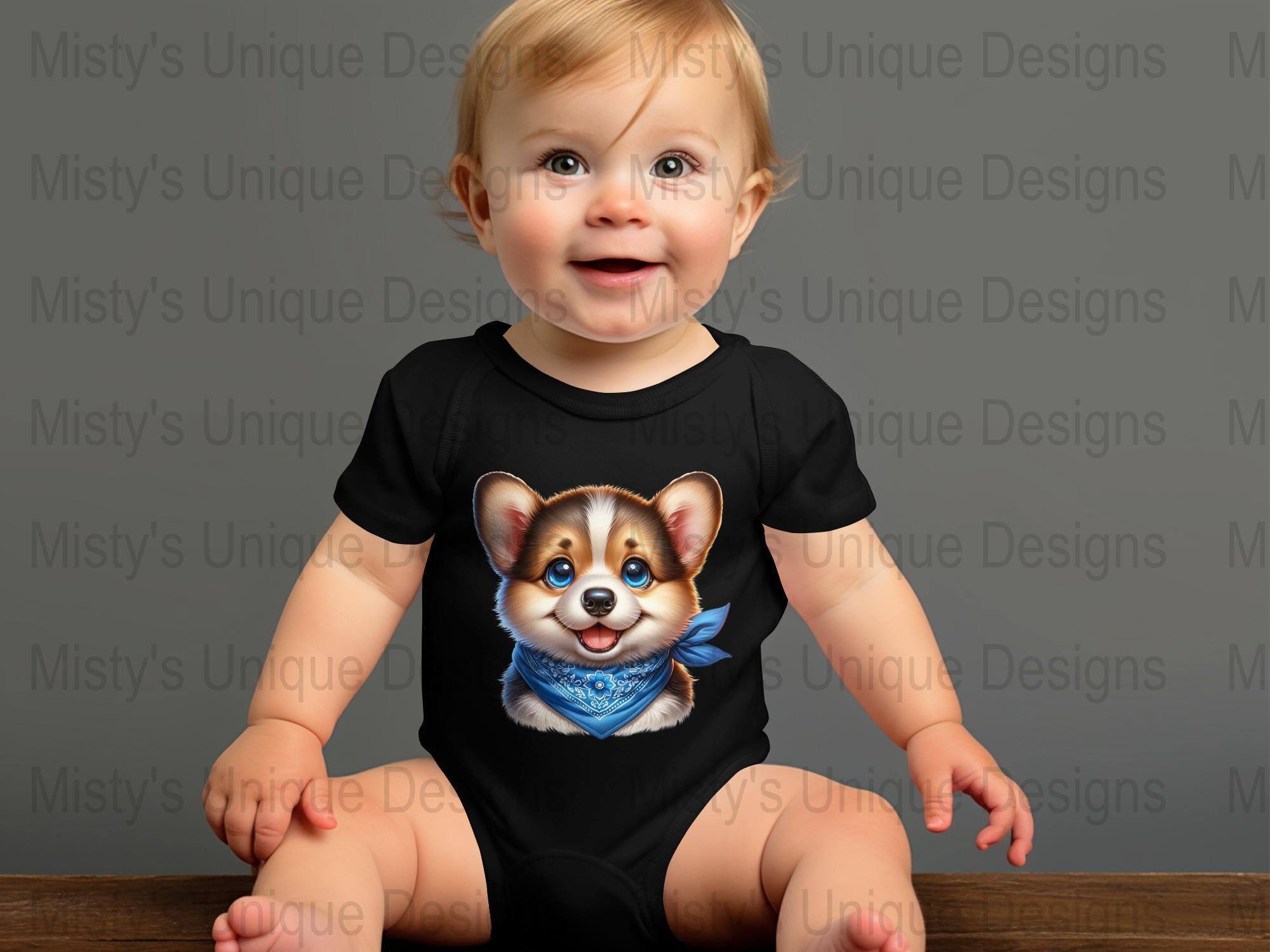 Cute Corgi Puppy Clipart, High-quality Digital Download, Dog ...