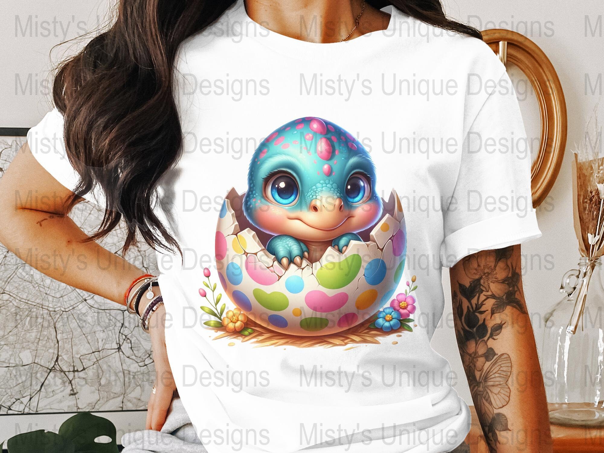 Baby Dinosaur Hatching Clipart, Nursery Art PNG (digital Download) - Etsy