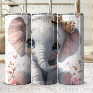 Cute Elephant Digital Paper, Nursery Decor, Baby Room Wall Art ...
