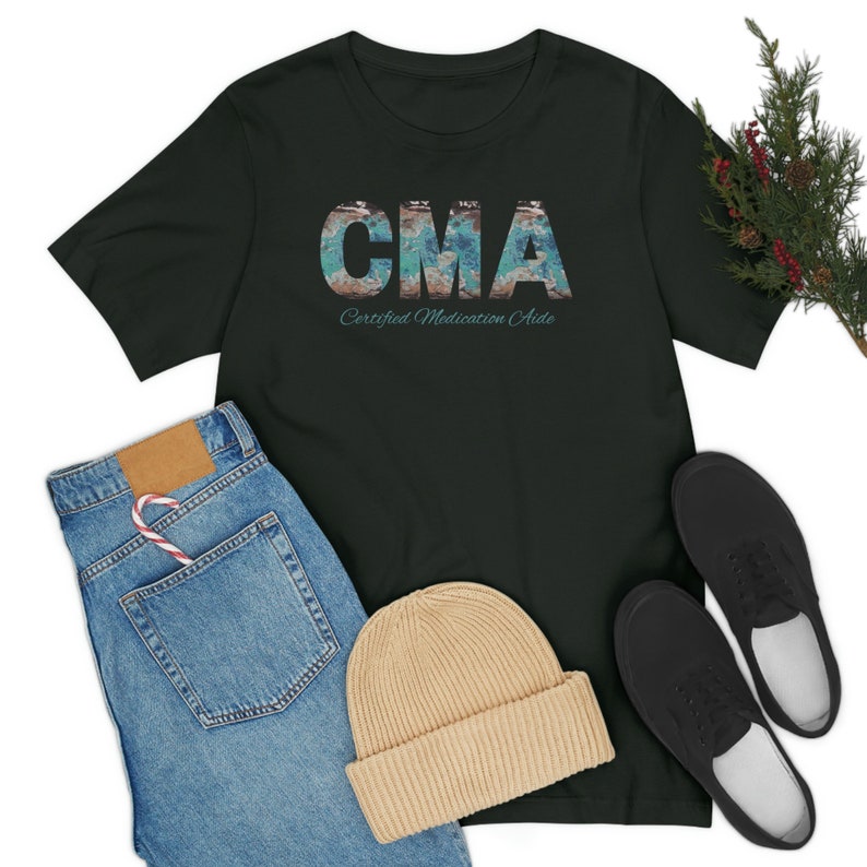 Certified Medication Aide Shirt CMA Tee CMA Shirt CMA - Etsy